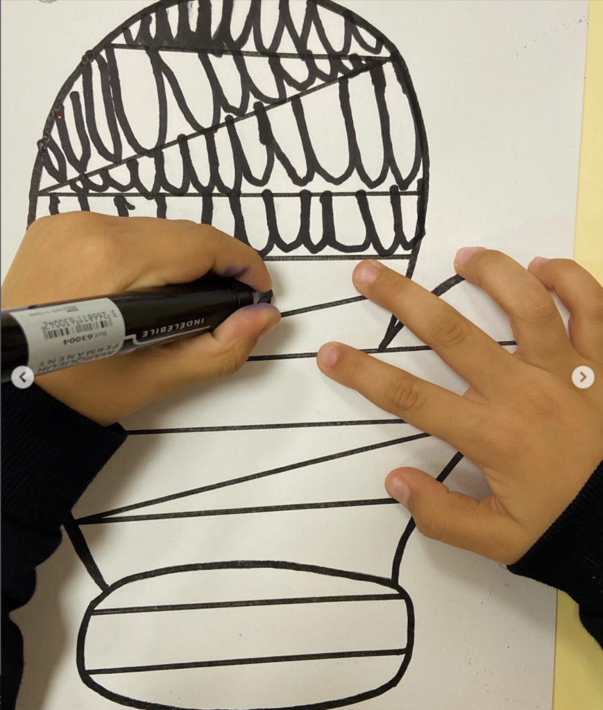 Moufle art et graphisme PS MS GS – La maternelle pailletée