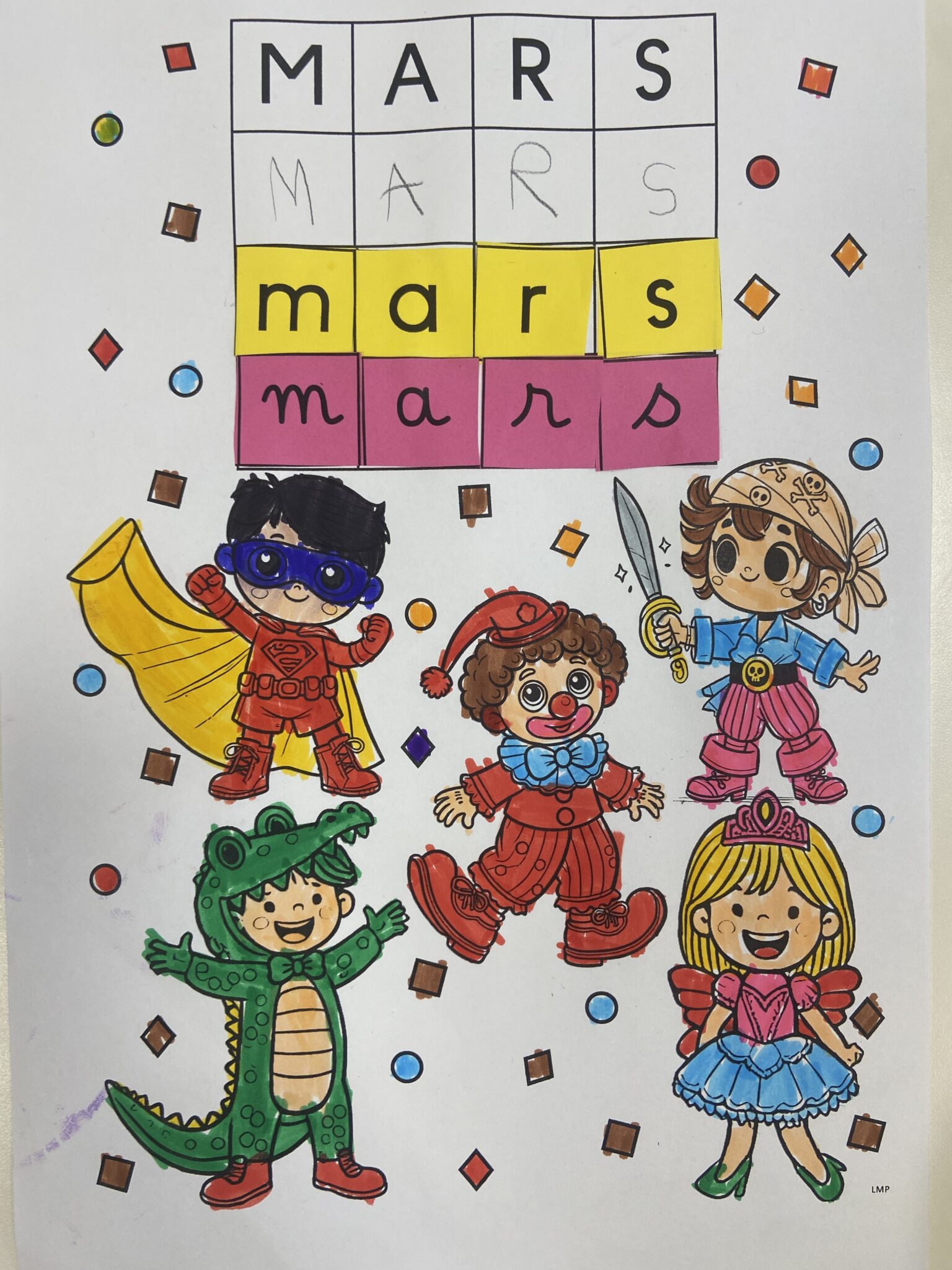 Mois de Mars PS MS GS – La maternelle pailletée