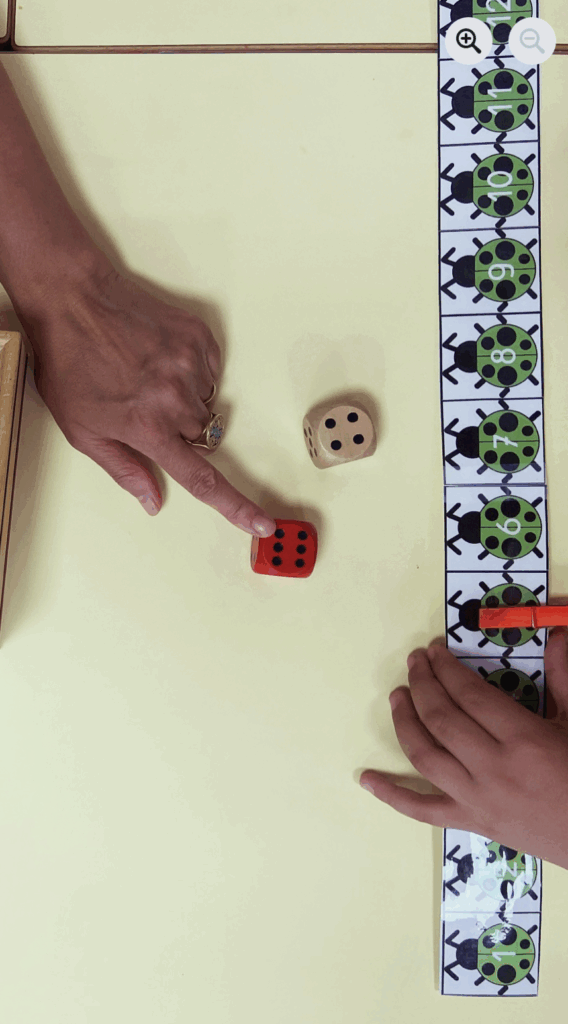 Jeu mathématiques coccinelles – La maternelle pailletée
