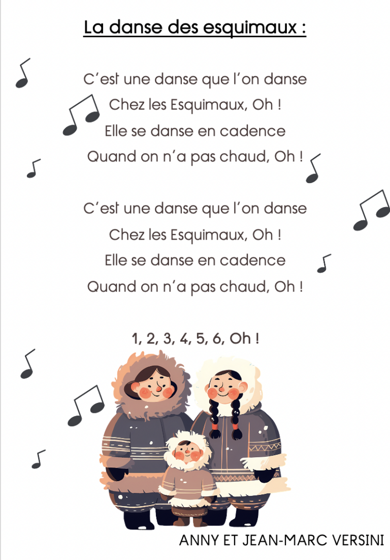 Comptines et Chansons sur l’hiver – La maternelle pailletée